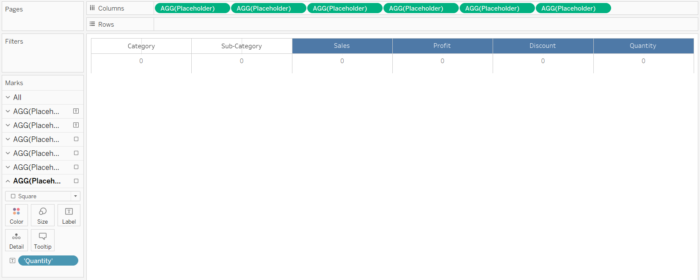 Foundation of Custom Column Headers on Tableau Text Table | Ryan Sleeper